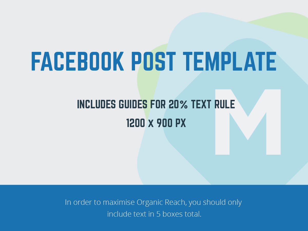Facebook Post Template PSD Mockup Templates